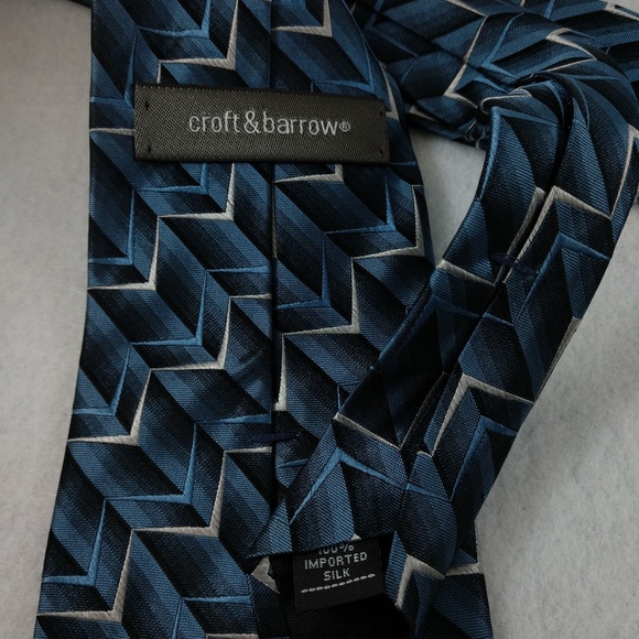 croft & barrow | Accessories | Croft And Barrow Mens Tie Blue Multi ...